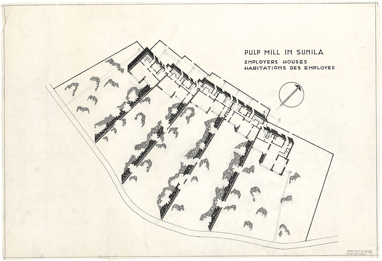 Finnisharchitecture.fi | Sunila Pulp Mill and Residential Area