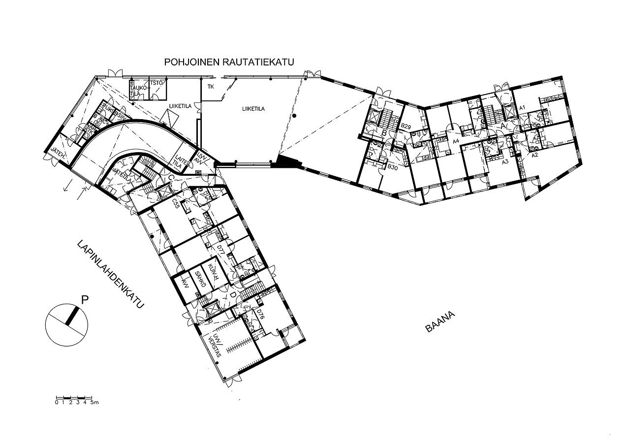 Finnisharchitecture.fi | Kampin Helmi Senior Housing